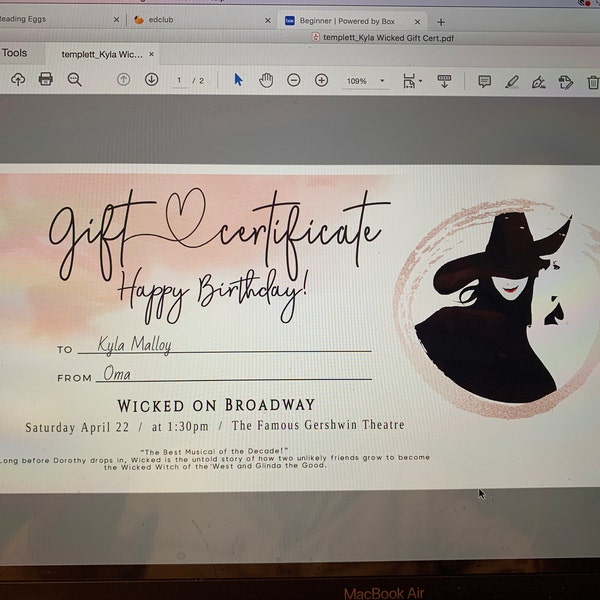 Printable Gift Certificate Modern Peach Coral Gift Certificate Template ...