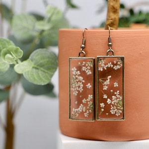 3 Pcs Real Pressed Flower Hair Clips Set of Three Floral | Etsy