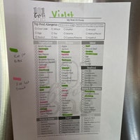 101 Food Checklist PDF Download for Baby Led Weaning From 101 Before ...