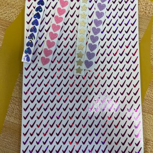 Sparkle Star Stickers Custom Size & Color Open/hollow Center ...