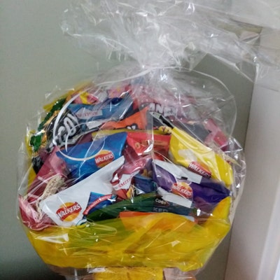 Mixed Crisp Bouquet Gift Set, Savoury Hamper, Personalised Gift Box ...