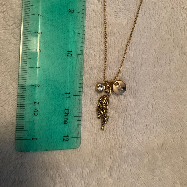 Gold Leopard Necklace, Panther, Puma, Big Cat Pendant, Jaguar, Gold ...