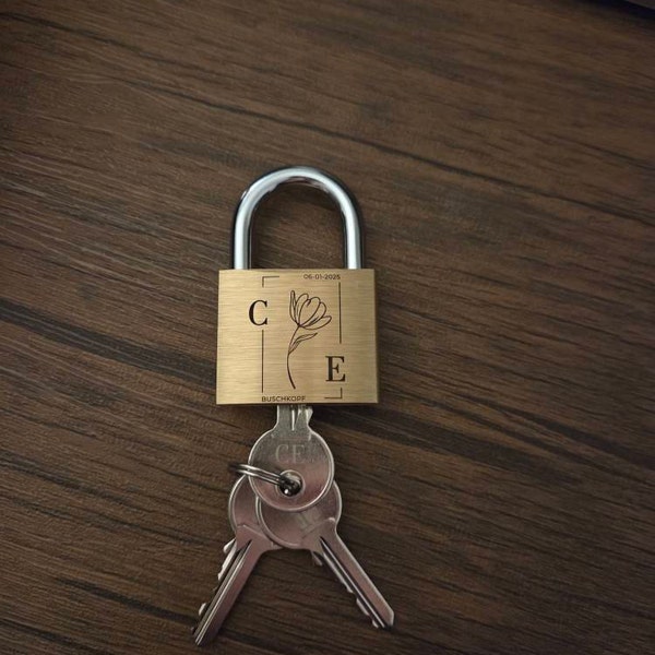 Personalized Padlock | Lover's Lock | Vintage Engraved Padlock ...