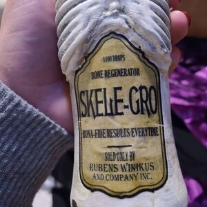 Skele-gro Label Potions Bottle Label - Etsy UK