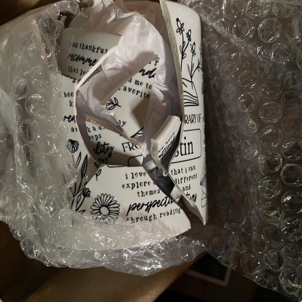 Personalized Blind Book Box, Personalized Book Gift Box, Blind Date ...