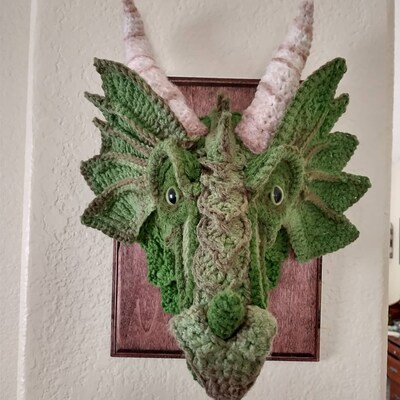 Guardian Dragon Crochet Wall Hanging Pattern Only - Etsy