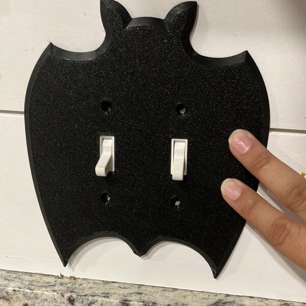 Bat Light Switch Cover / Gothic Home Decor / Goth Home Decor / Haunted ...