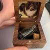 Custom Wooden Pet Fur Keepsake Box: Engraved Pet Memorial Gift - Etsy