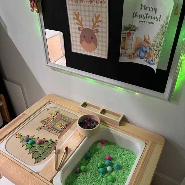 Sand Tracing Tray / Montessori Sand Tray / Flisat Sand Tracing Tray ...