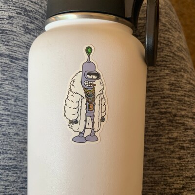 Rich Bender Futurama Sticker - Etsy