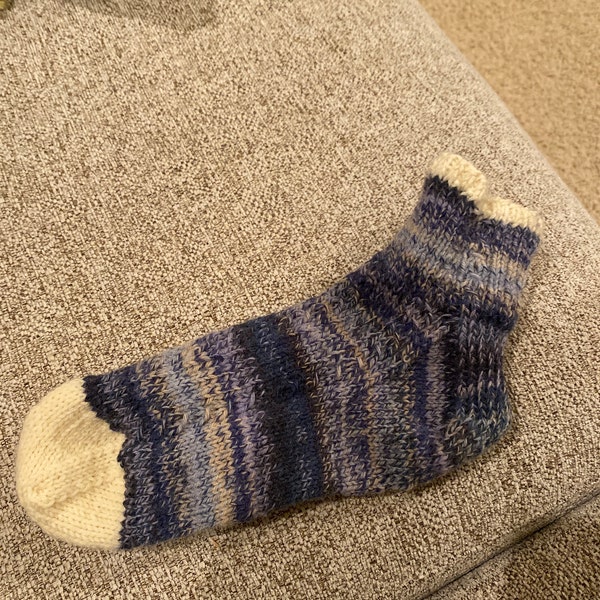 Easy, Classic, Beginner Friendly Sock Knitting Pattern ~ the Hibernal ...