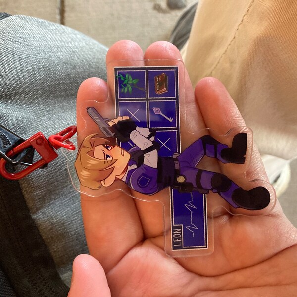 RESIDENT EVIL: Inventory Charms (reversible Acrylic Designs) - Etsy