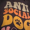 Anti Social Dog Moms Club Hoodie Trendy Mama Sweatshirt Aesthetic ...