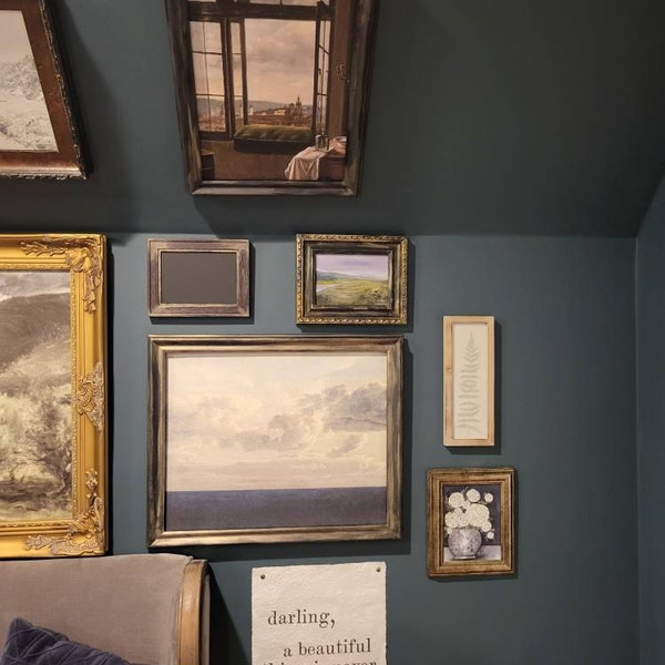 ART PRINT Goose and Gosling Oil Painting White Goose Wall Art Decor ...