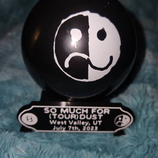 Fall Out Boy so Much for Stardust Magic 8ball Stand With Customizable ...