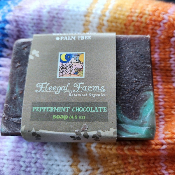 Fuzzy Fleegal Shave Soap- Eco Foam Cold Process Round Bar Made With ...