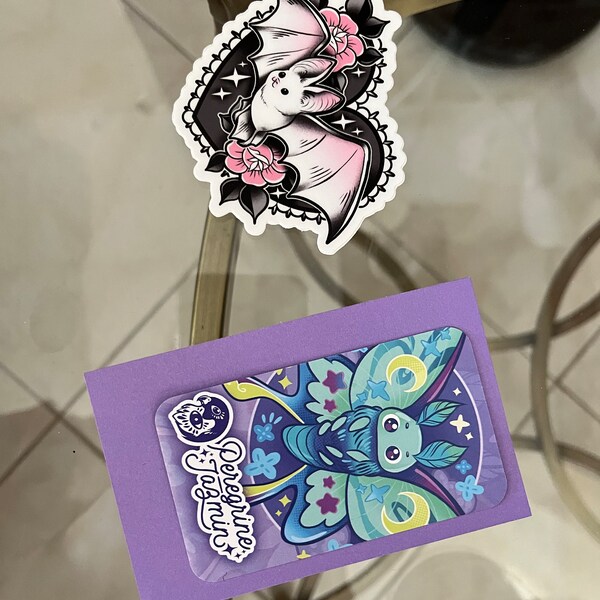 Little Bat Vinyl Sticker - Etsy