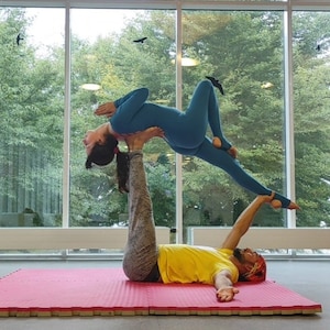 Aerial Costume Yoga Jumpsuit Woman Yoga Bodysuit Dance Unitard Costume ...