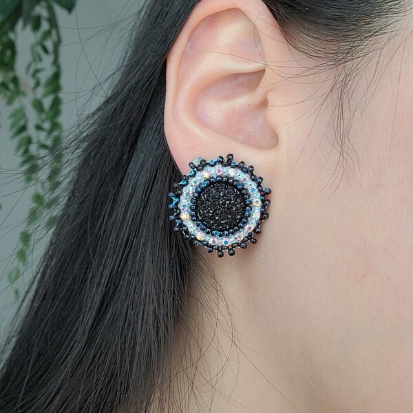 Beaded Indigenous Style Pearl Keychain - Etsy