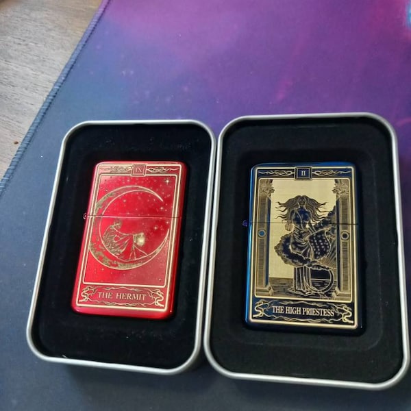 Hypnotic Spiral Lighter, Engraved Lighter, Refillable Metal Lighter ...