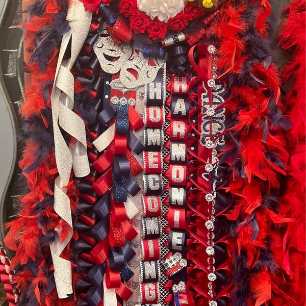 Homecoming Mums Braids, Homecoming Mums Chain, Mums Accessories, Mums ...