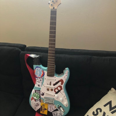 1994 BJ Guitars Billie Joe Armstrong Green Day Blue Guitar - Etsy