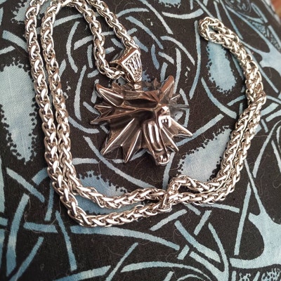 Wolf Pendant Stainless Steel Necklaces, Wizard, Chain Pendants, Fashion ...