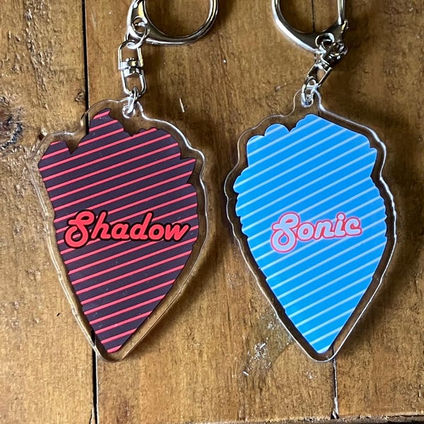 Sonic Crepes Keychains - Etsy