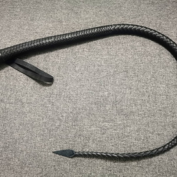 Leather Whip, One-tailed Leather Whip, BDSM Whip, One-tailed Whip ...