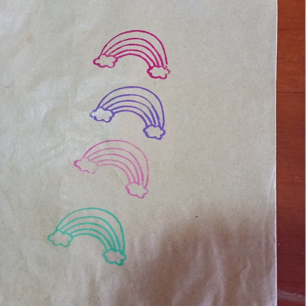 Diamond Rubber Stamp, Hand-carved, Rubber Stamps, Diamond Stamp ...