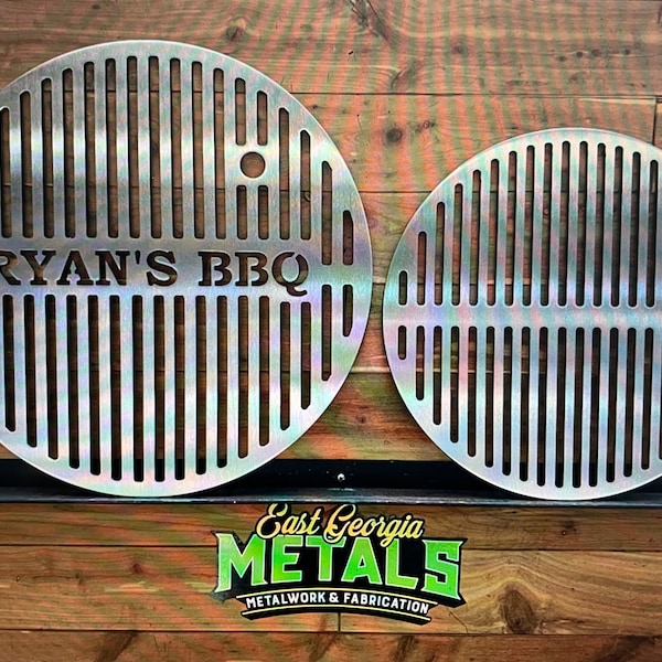 Custom Double Decker Big Green Egg Grill Grates - Etsy