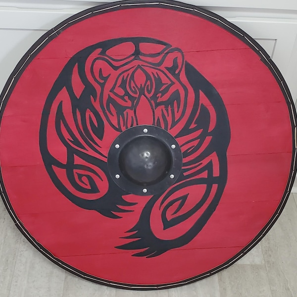 Historically Accurate Viking Shield With Individual Slats - Etsy