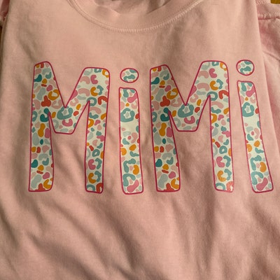 HTV Transfer DIY Transfer Pastel Leopard Alpha Pack Mimi Motherhood ...