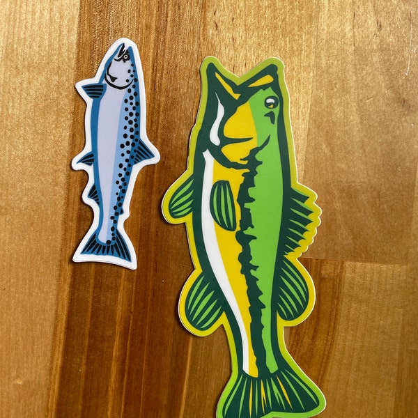 Crappie Sticker High-quality, Durable Freshwater Fish Fishing Decal for ...