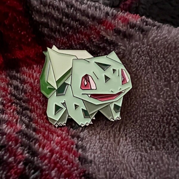 Bulbasaur Pin,bulbasaur Soft Enamel Pin,pokemon Enamel Pin,pokemon ...