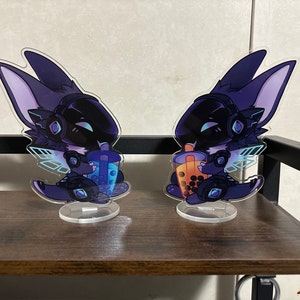 Boba Protogen Keychains - Etsy