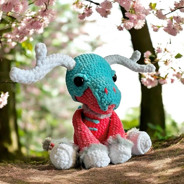 CROCHET PATTERN for Little Cryptid Amigurumi, Cute Monster Pattern ...