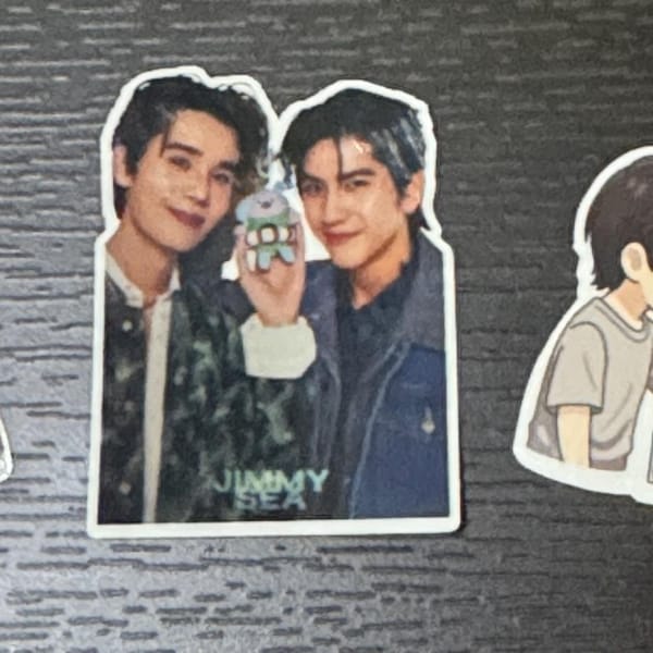 Jimmy Sea Vinyl Sticker: Kawaii BL Fan Art Decal - Etsy