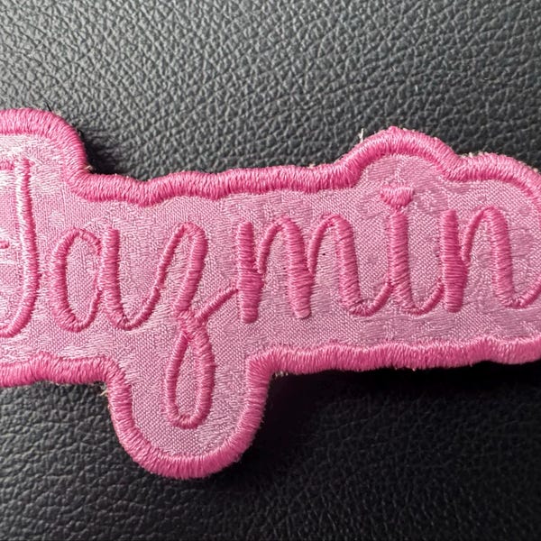 Custom Name Embroidered Patch, Personalized Name Patch, Customized Name ...