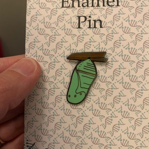 Lab Coat Science Hard Enamel Pin - Etsy