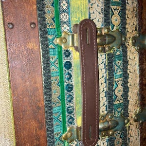 TH09 Long Leather Streamer Trunk Handles Sold by the Pair in Your ...