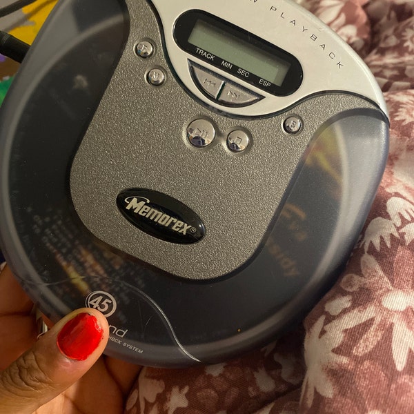 Vintage Sony Style DISCMAN 1990s Mix Cd Classic Portable Music Player ...