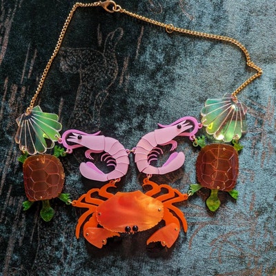 Bubble Necklace, Perspex Jewellery, Plastic Jewellery, Acrylic ...