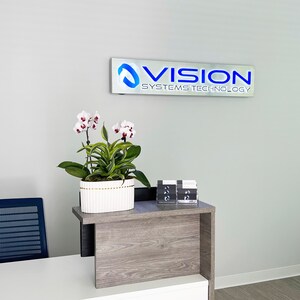 3D Custom Office Sign Led Backlit Halo Light , Back Lit Sign for ...