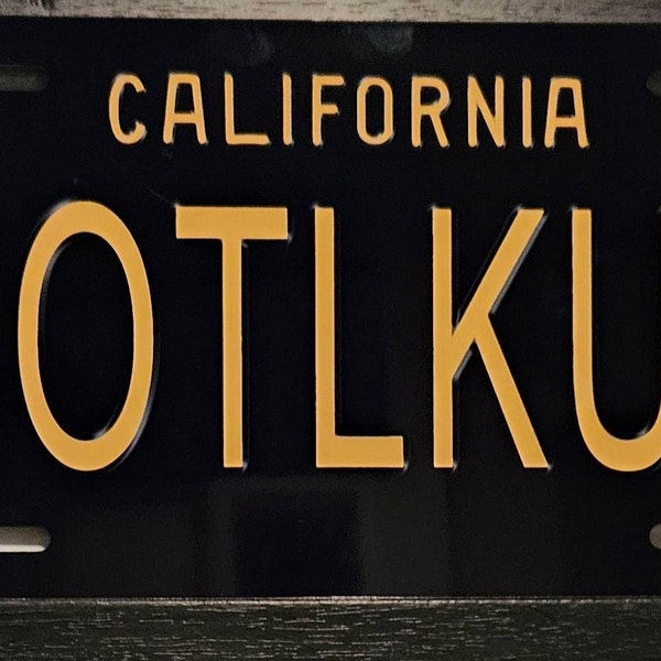 Personalized State License Plate - Nebraska 1 Novelty Plate-printed ...