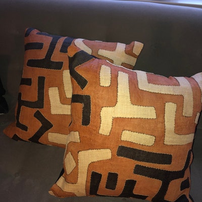 Kuba Cloth/african Kuba Cloth/ Dr.congo/ Raffia Cloth/ Authentic ...