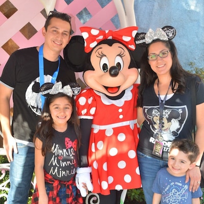 Oakland Raiders Inspired Minnie Mouse Mickey Mouse Ears - Etsy