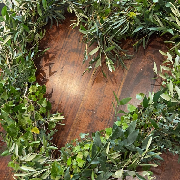 Large Willow Wicker Arch Eco Wedding Chandelier 60cm, 70cm, 80cm, 90cm ...