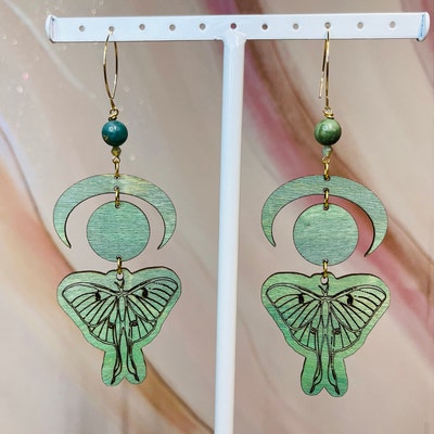 Moth Svg, Luna Moth Svg, Moon Moth Layered Svg File for Cricut ...