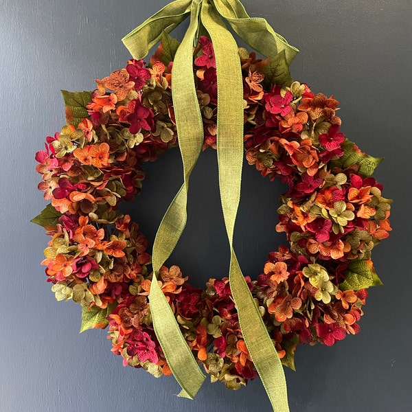 Small Fall Wreath 8 X 7.5 X 4 Colorful Autumn Accent Thanksgiving ...